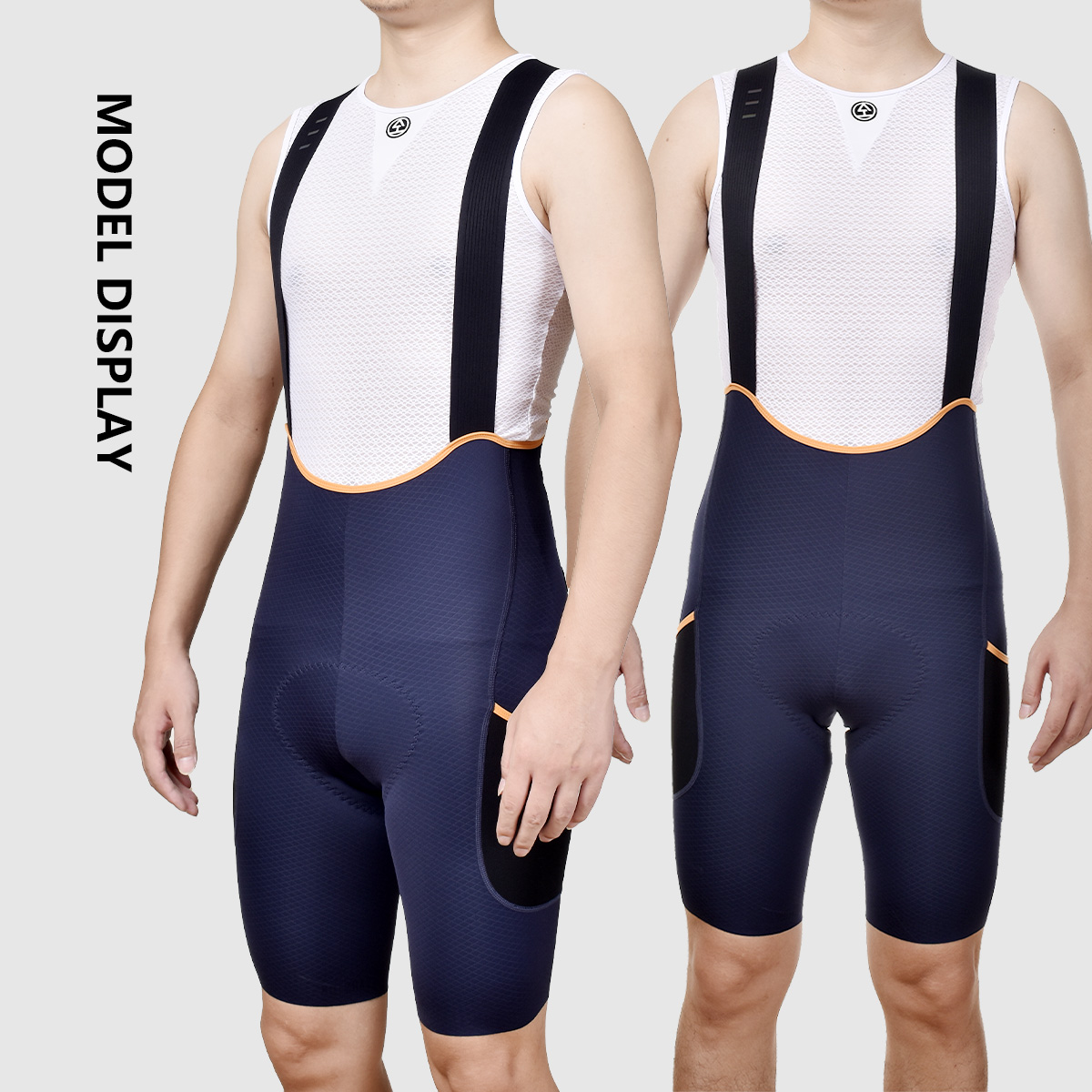 MEN'S CYCLING BIB SHORT CUSTOM MULTI-COLOR